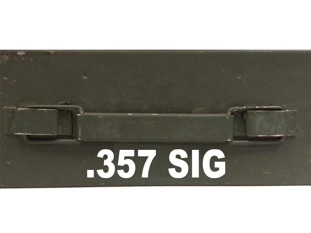 FGD .357 SIG Ammo Box Decal Sticker Label Set3 – Family Graphix LLC