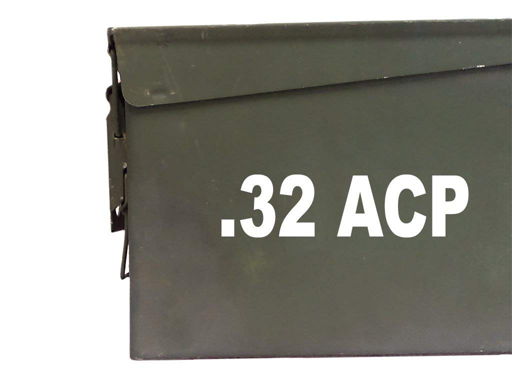 FGD .32 ACP Ammo Can Decal Sticker Label Set - Family Graphix LLC